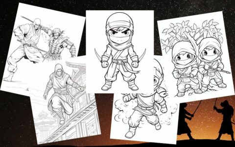 30 Nifty Ninja Coloring Pages - My Favorite Coloring Pages